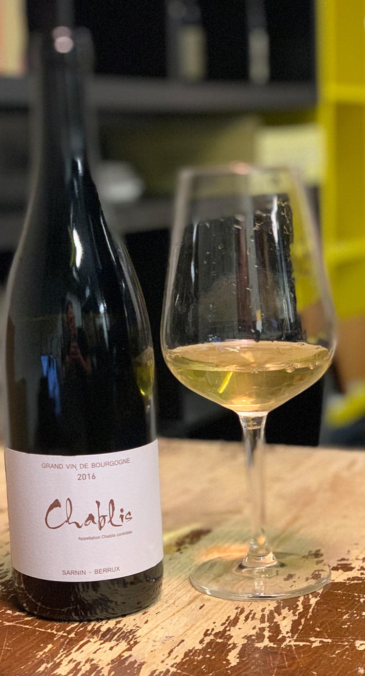 Chablis 2016 - Pure Wines - Natural White Wine from France